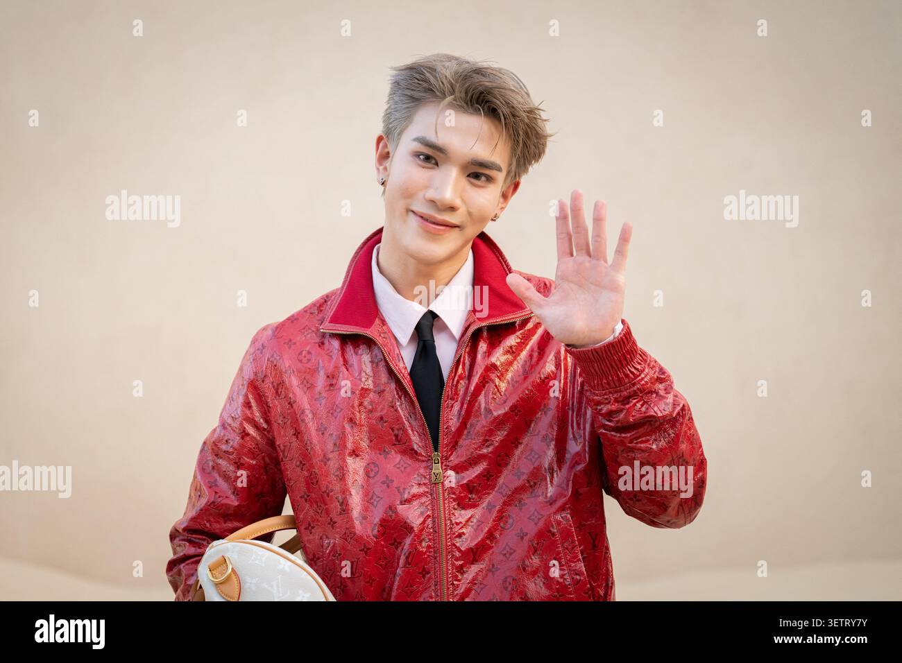 Thai actor and singer Nattawat Jirochtikul aka Fourth attends the Louis ...