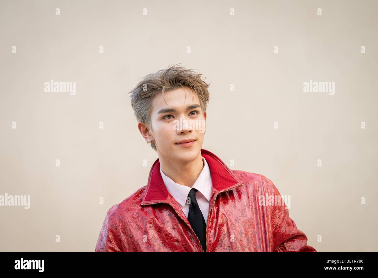 Thai actor and singer Nattawat Jirochtikul aka Fourth attends the Louis ...