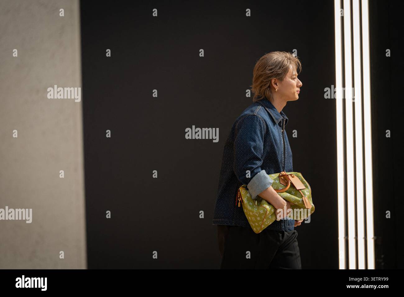 Jun'ya (Junya) Hirano attends the Louis Vuitton show during Paris ...