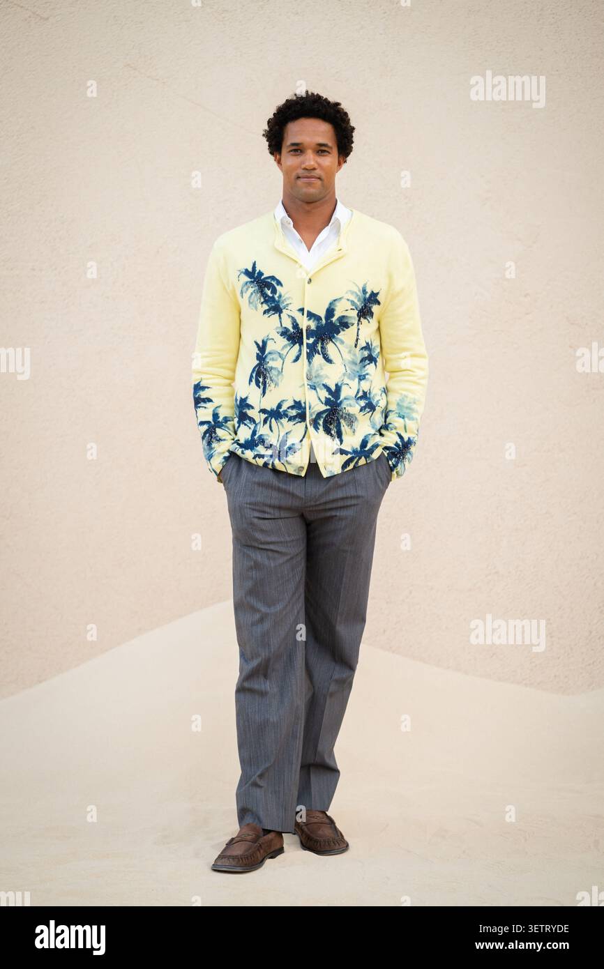 Mikey (Michael) February attends the Louis Vuitton show during Paris ...