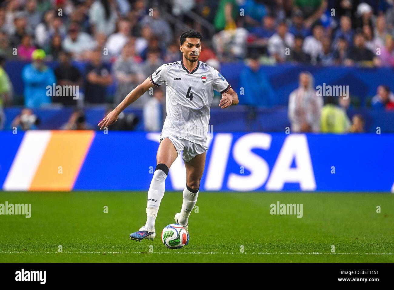 Iraq’s Zaid TAHSEEN during the FIFA World Cup 2026, Group I match ...