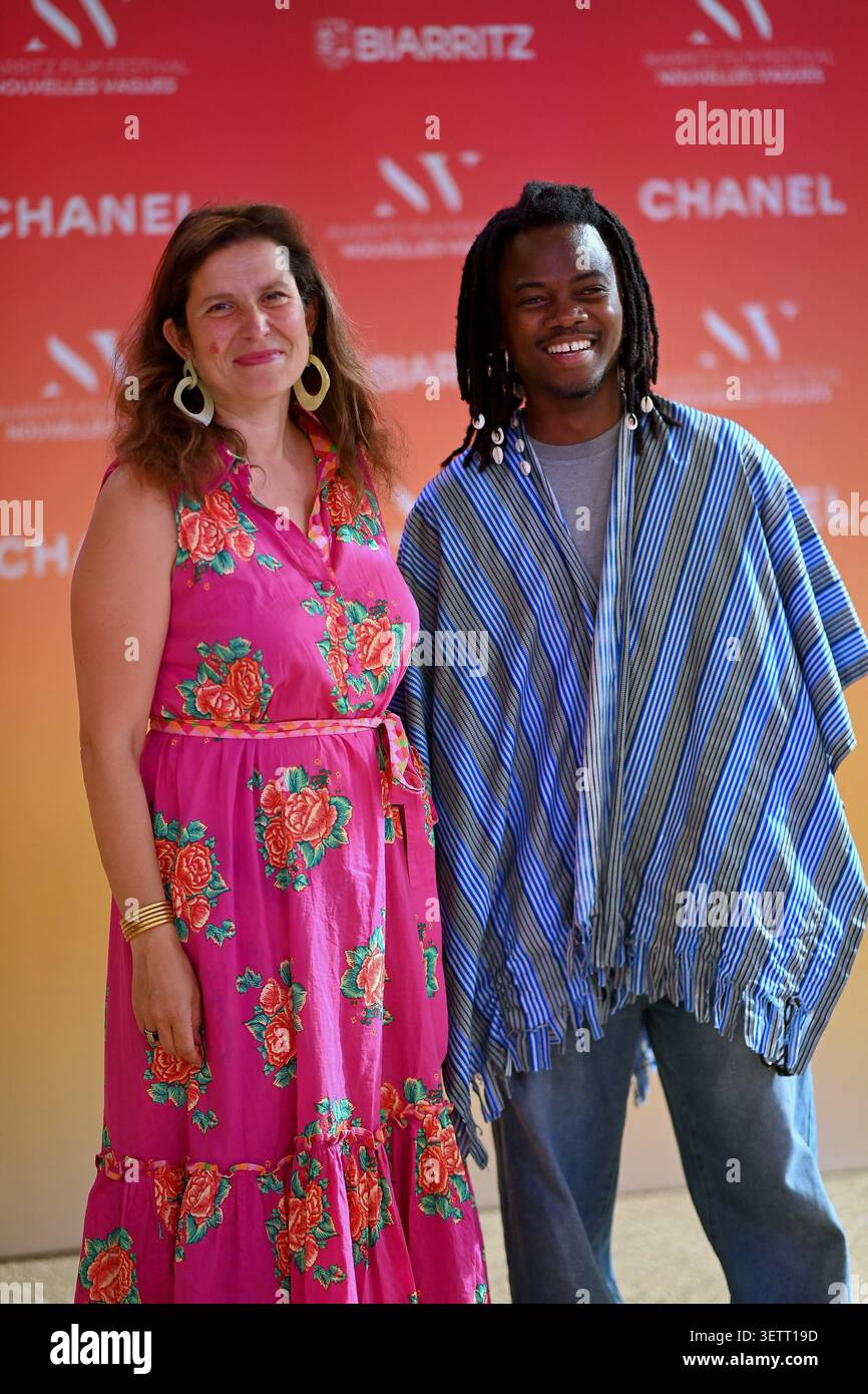 Rafiki Fariala attends the 4th Nouvelles Vagues International Biarritz ...