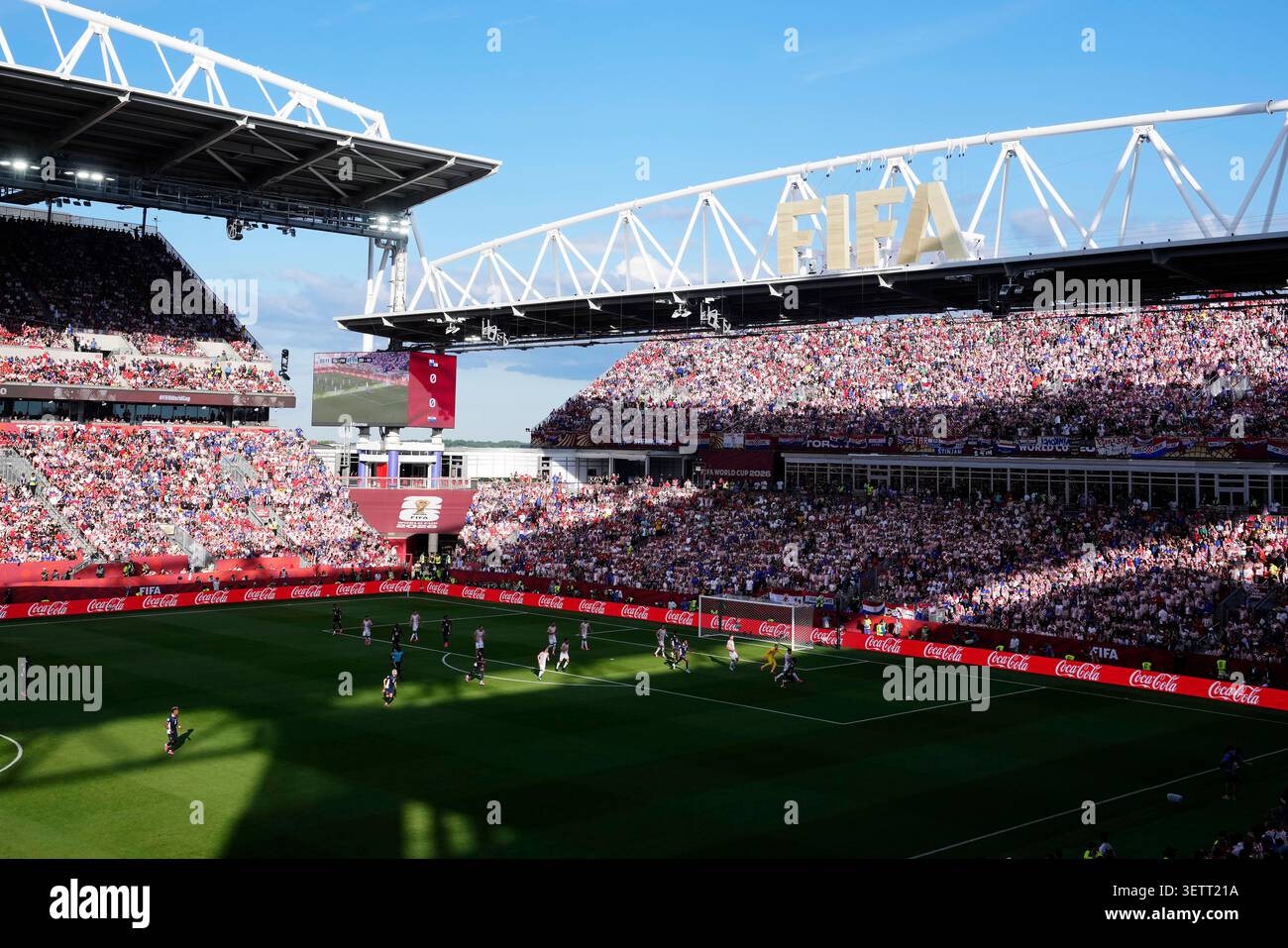 Croatia takes on Panama at Toronto Stadium during the first half of a ...