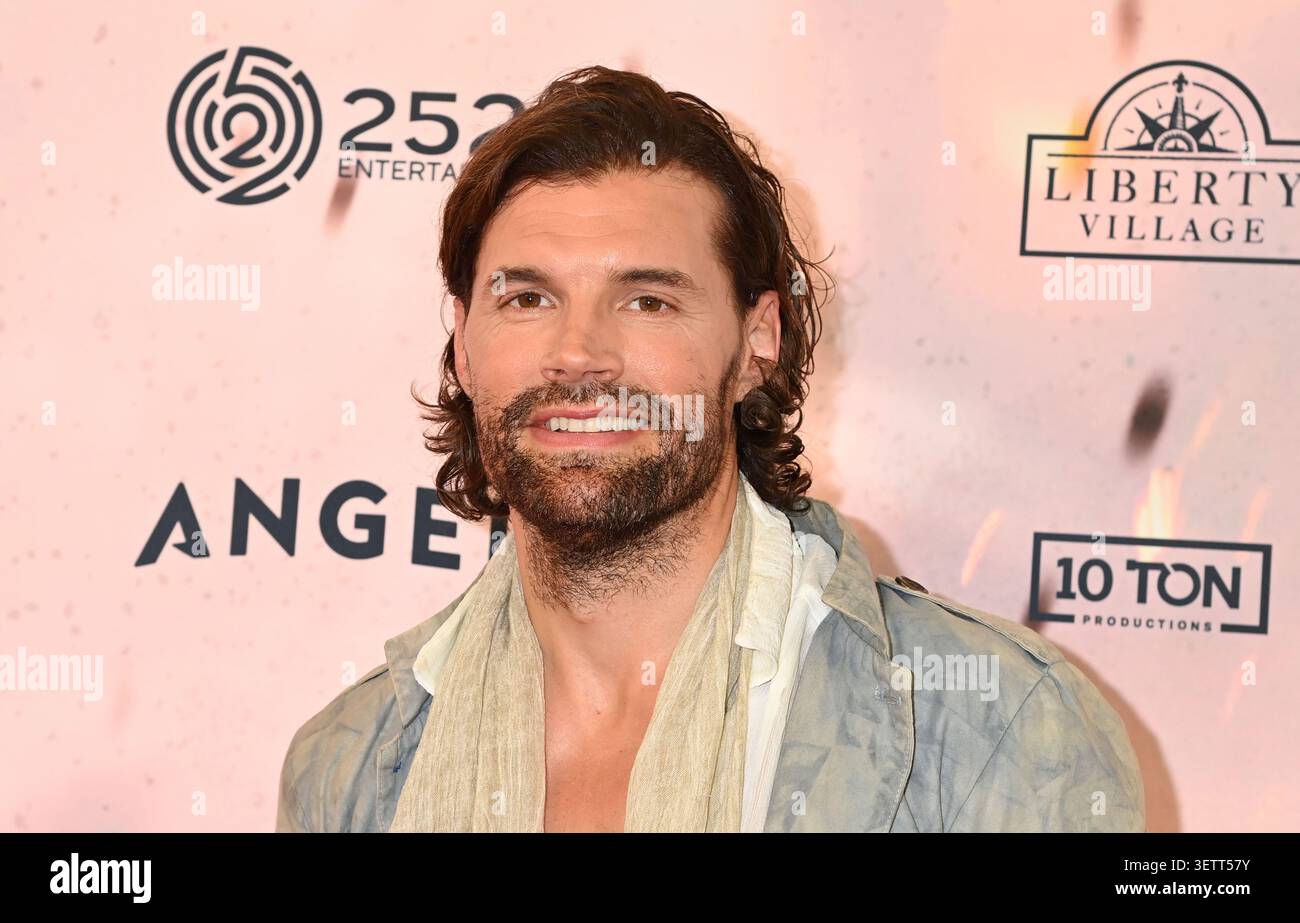 Joel Smallbone arriving at the “Young Washington” Nashville premiere ...