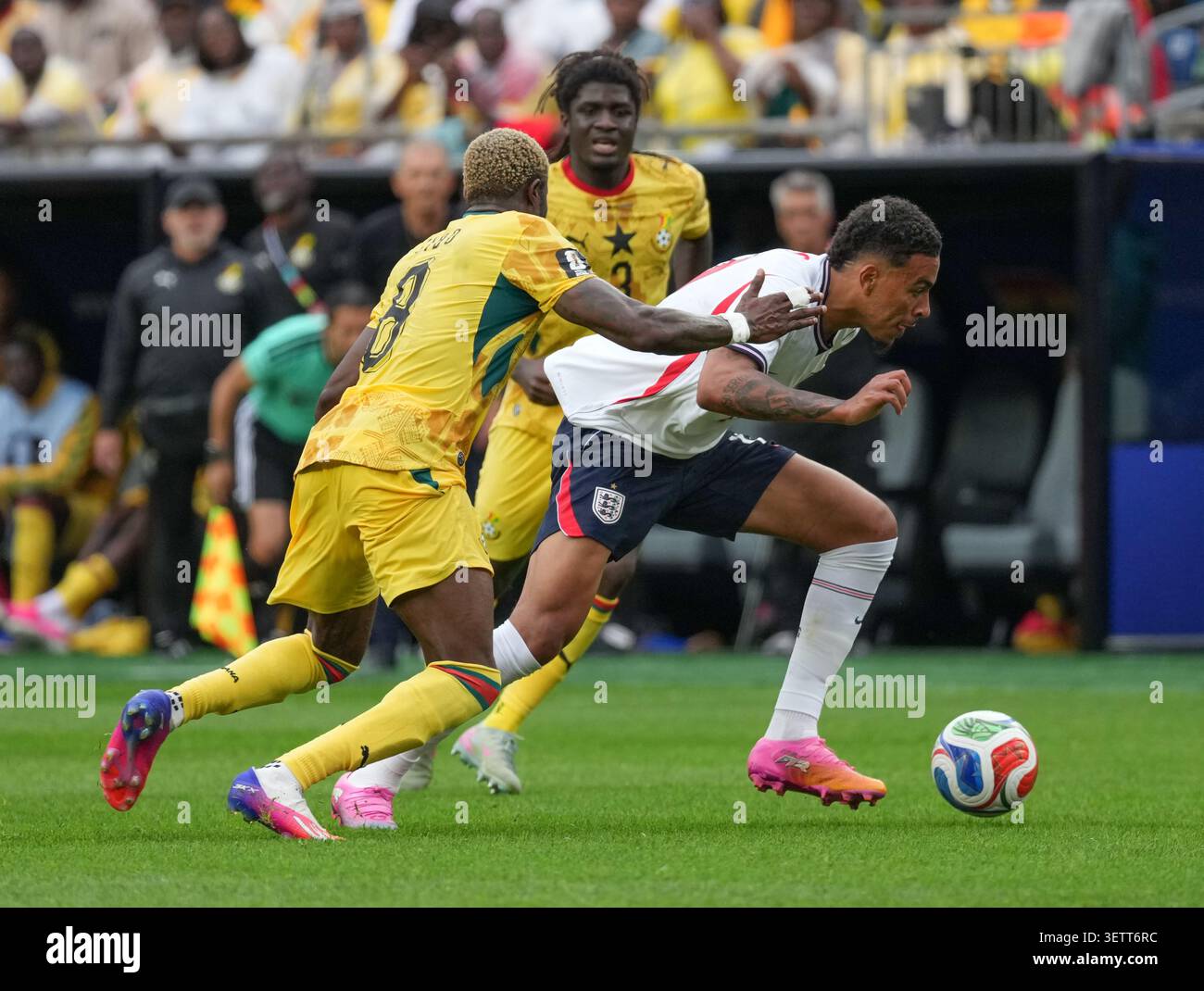 England's Morgan Rogers (17) during the World Cup Group L soccer match ...