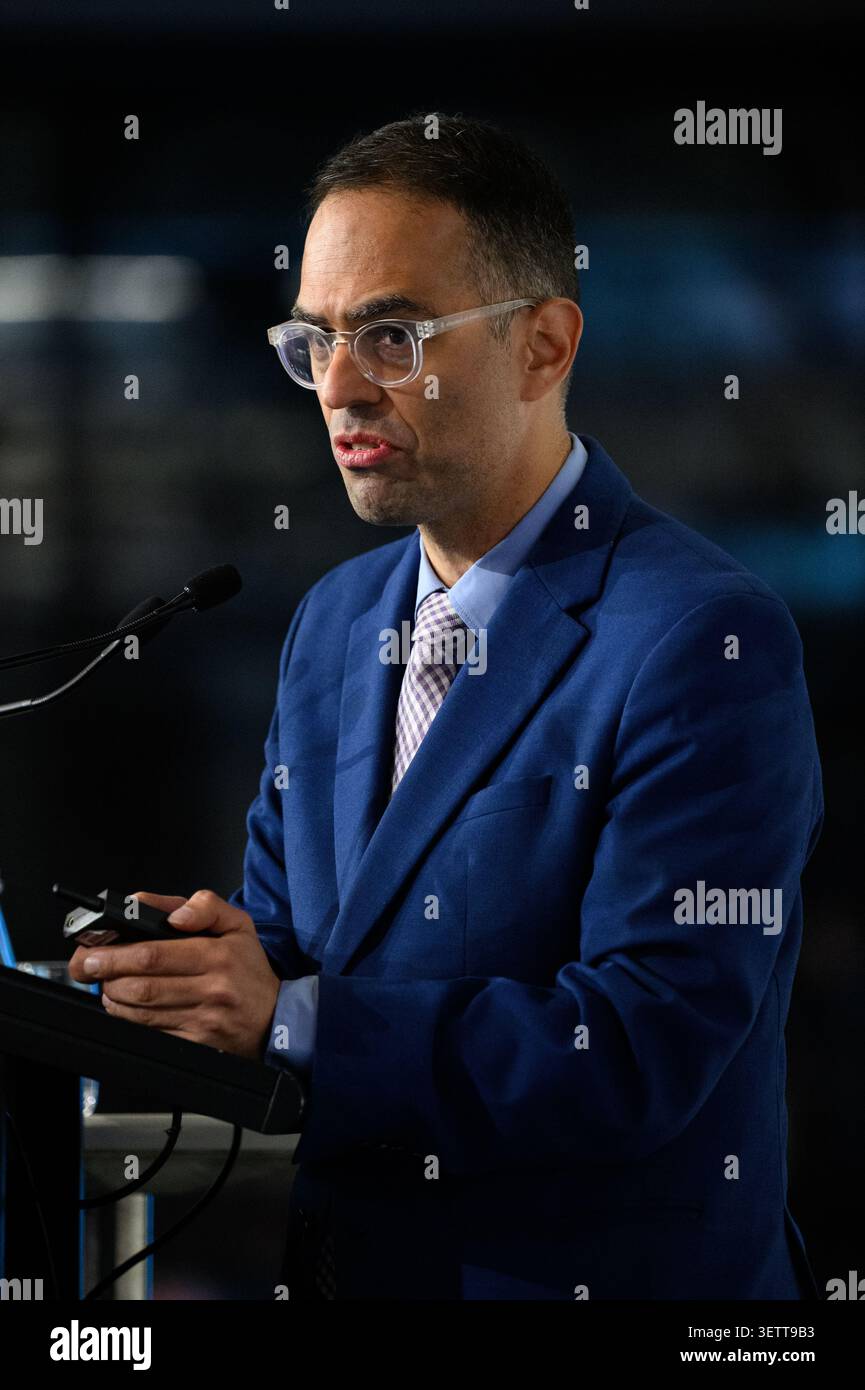 NSW Treasurer Daniel Mookhey delivers the 2026/27 NSW post budget ...