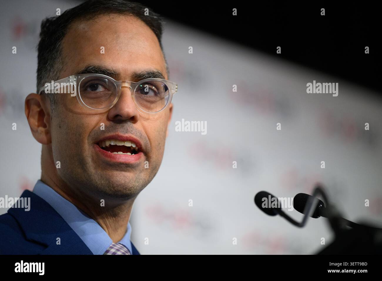NSW Treasurer Daniel Mookhey delivers the 2026/27 NSW post budget ...