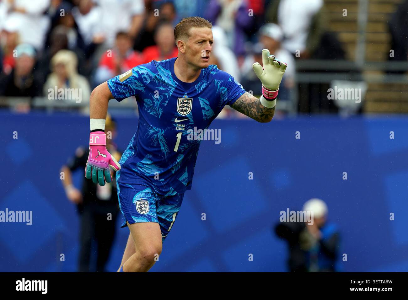 IPA85995761 - Jordan Pickford of England during the Group L match ...