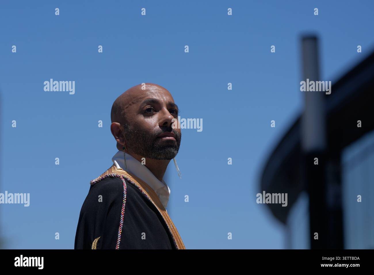Dr. Nasser Mohamed, of Qatar, is photographed, Wednesday, June 17, 2026 ...
