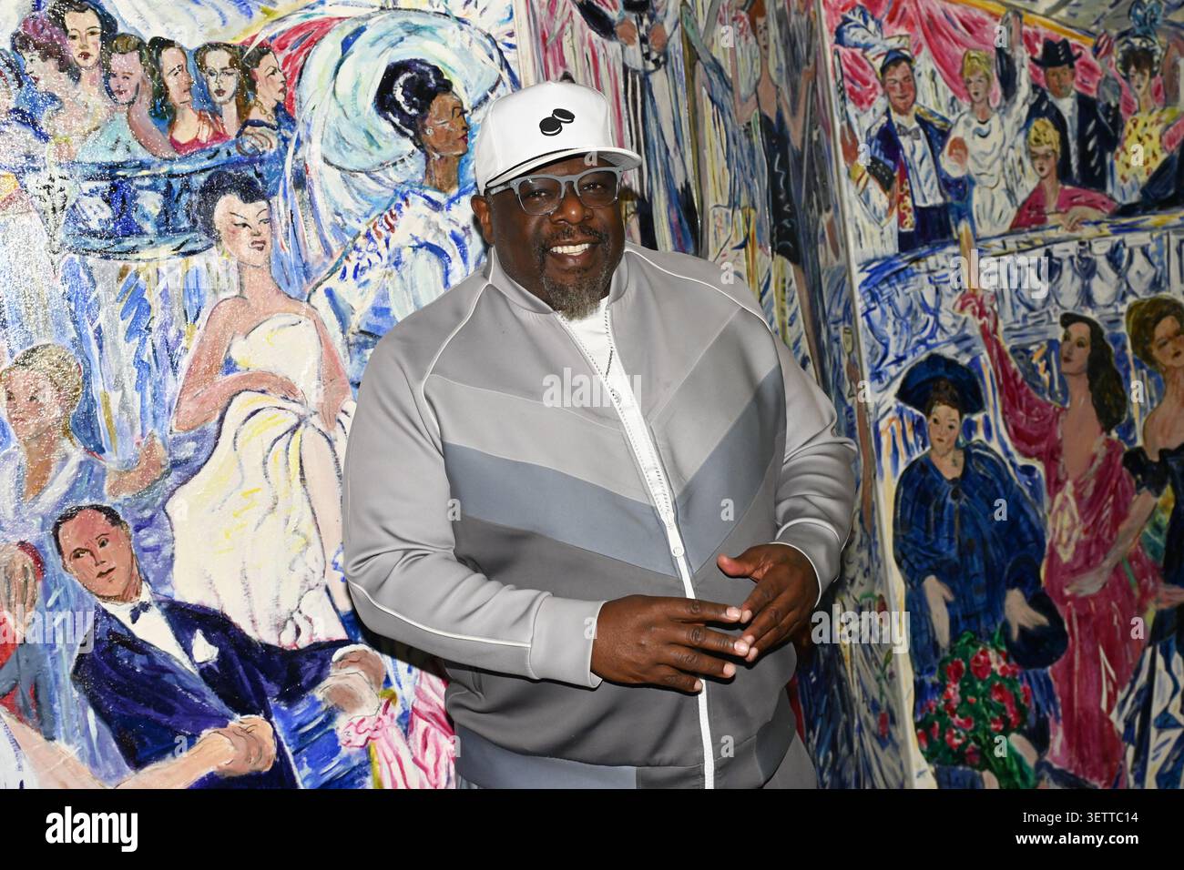 Cedric the Entertainer attending Taraji P. Henson Sardi's Caricature ...