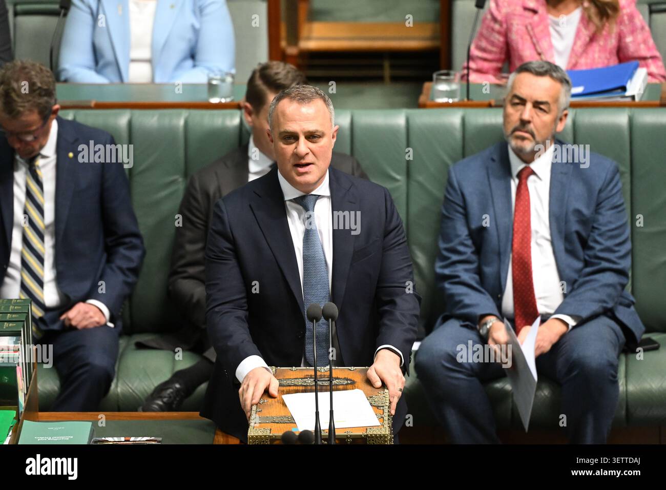 Shadow Treasurer Tim Wilson speaks during Question Time in the House of ...