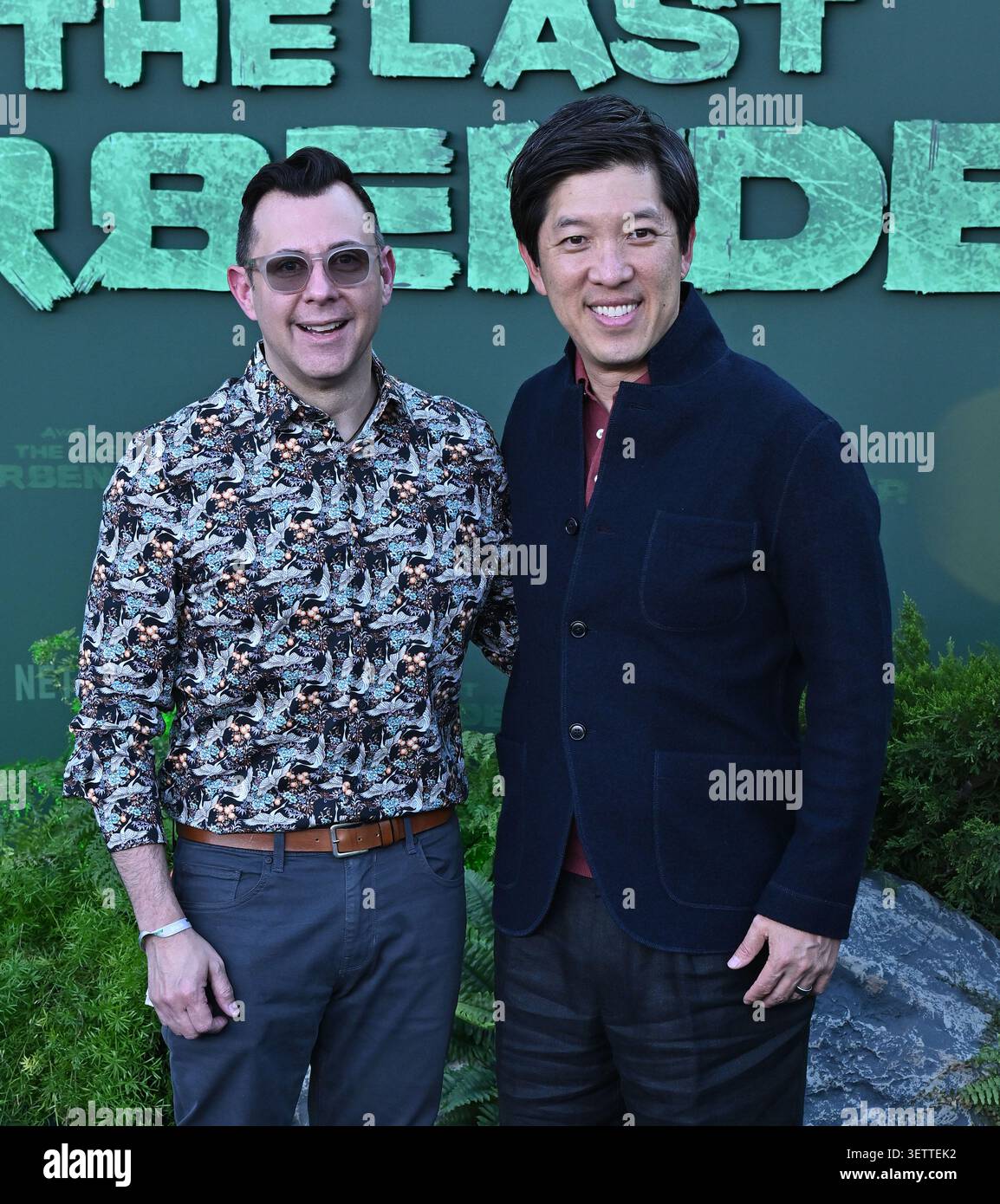 Ted Biaselli and Dan Lin arriving to Netflix’s “Avatar: The Last ...
