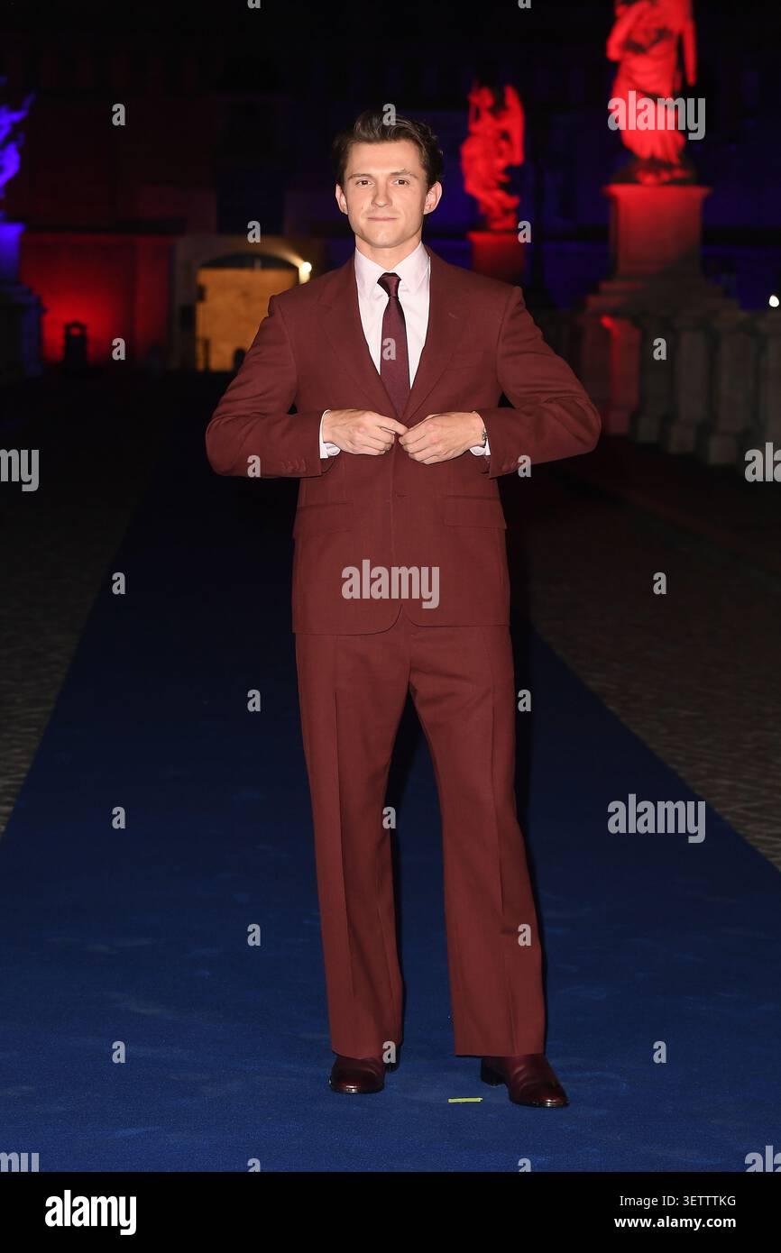 Tom Holland Italian Premiere of the movie -Spider-Man: Brand new day ...