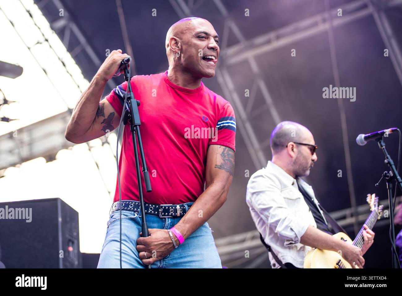 Milan Italy. 23th jun 2026. The Italian rock band GIUDA performs live ...