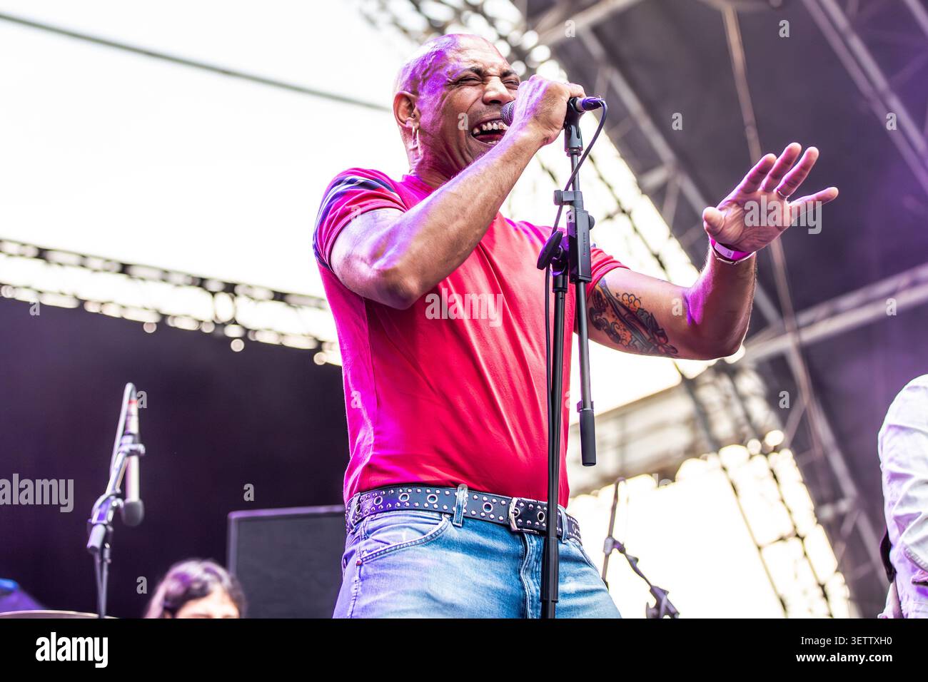 Milan Italy. 23th jun 2026. The Italian rock band GIUDA performs live ...