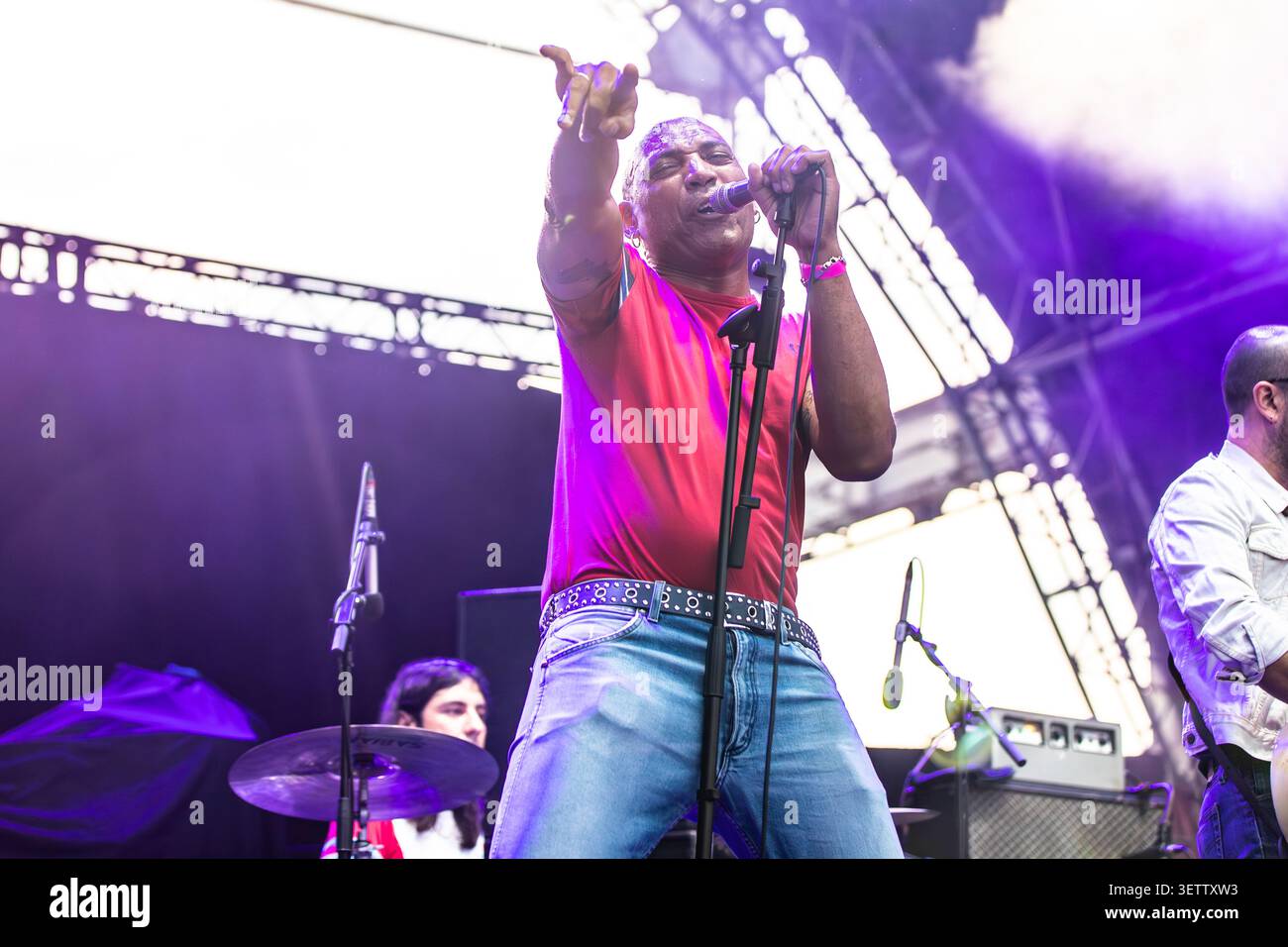 Milan Italy. 23th jun 2026. The Italian rock band GIUDA performs live ...