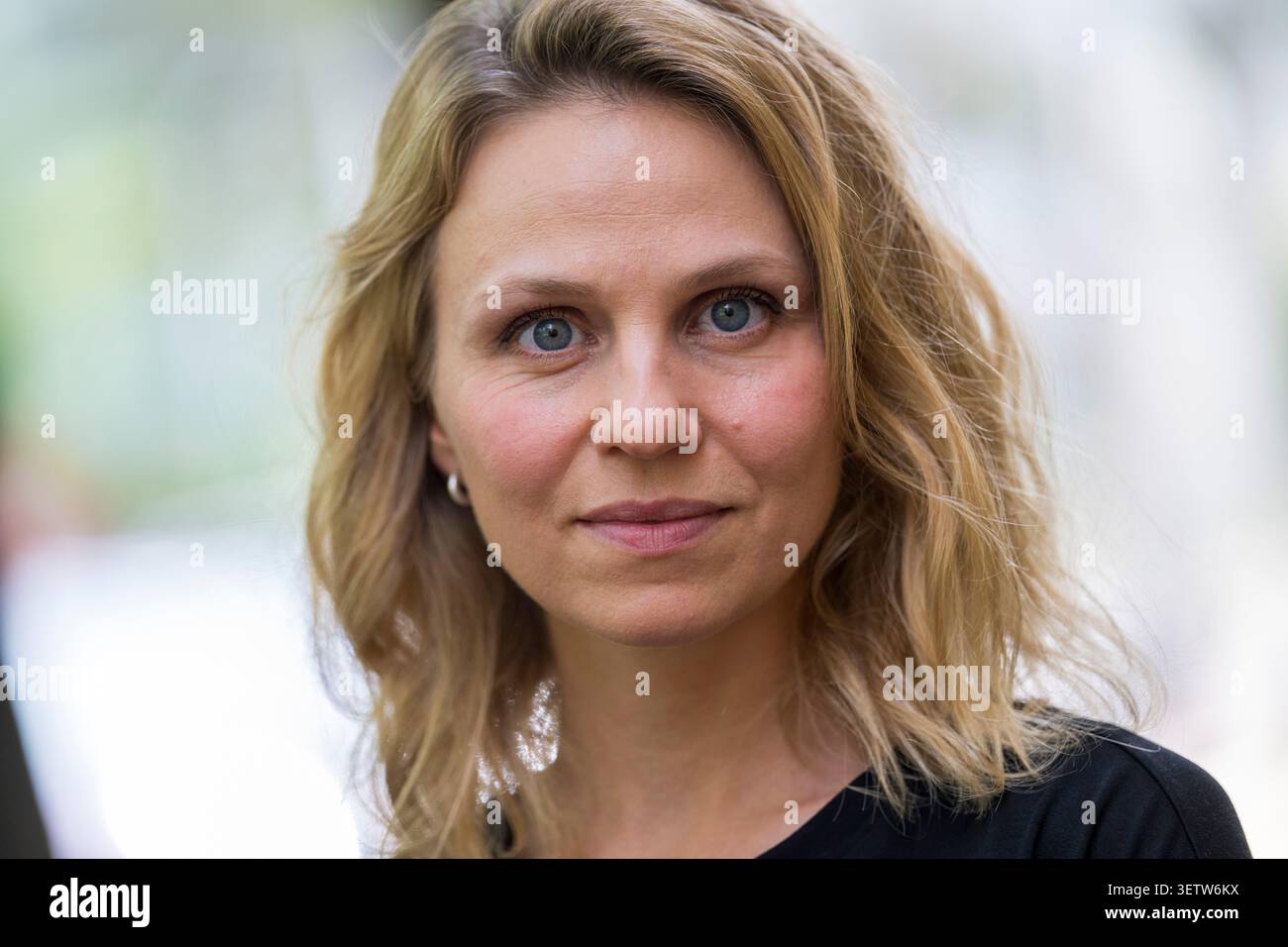 23 June 2026, Bavaria, Munich: Teresa Rizos, an actress, during an ...
