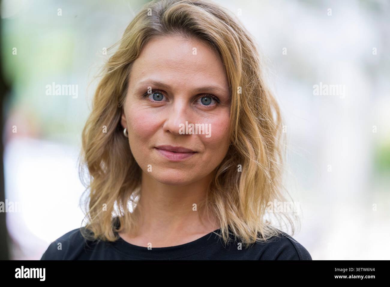 23 June 2026, Bavaria, Munich: Teresa Rizos, an actress, during an ...