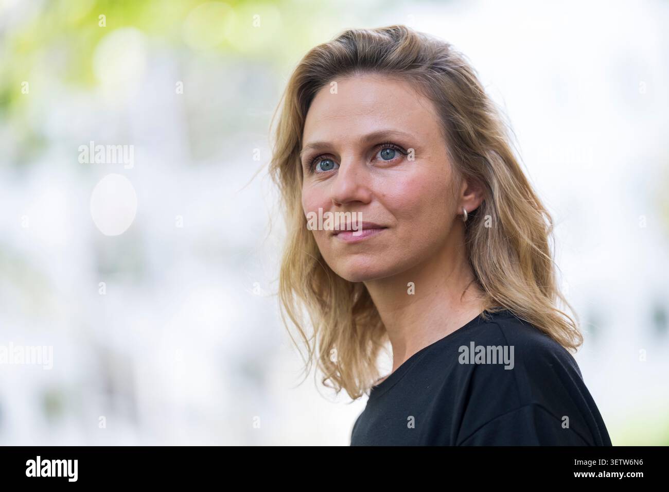 23 June 2026, Bavaria, Munich: Teresa Rizos, an actress, during an ...