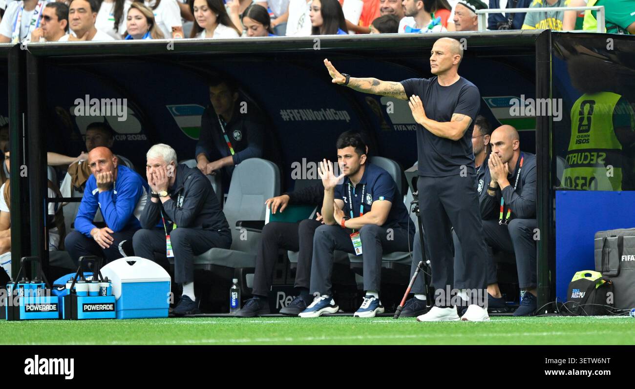 Trainer [coach] Fabio Cannavaro (Uzbekistan) Houston, June 23, 2026 ...