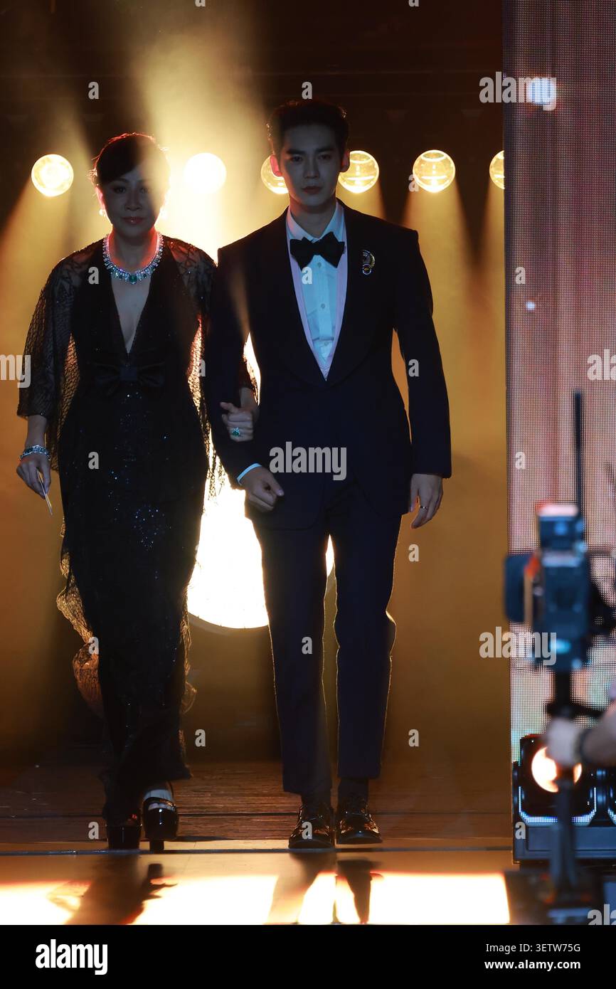 Chinese actor Yu Shi attends the closing ceremony of the 28th Shanghai ...