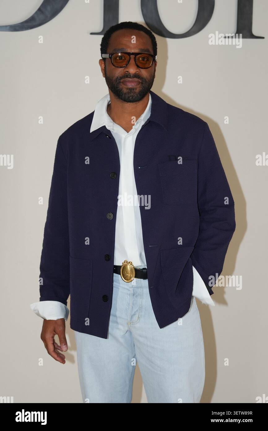 Chiwetel Ejiofor poses for photographers at the photo call for the Dior ...