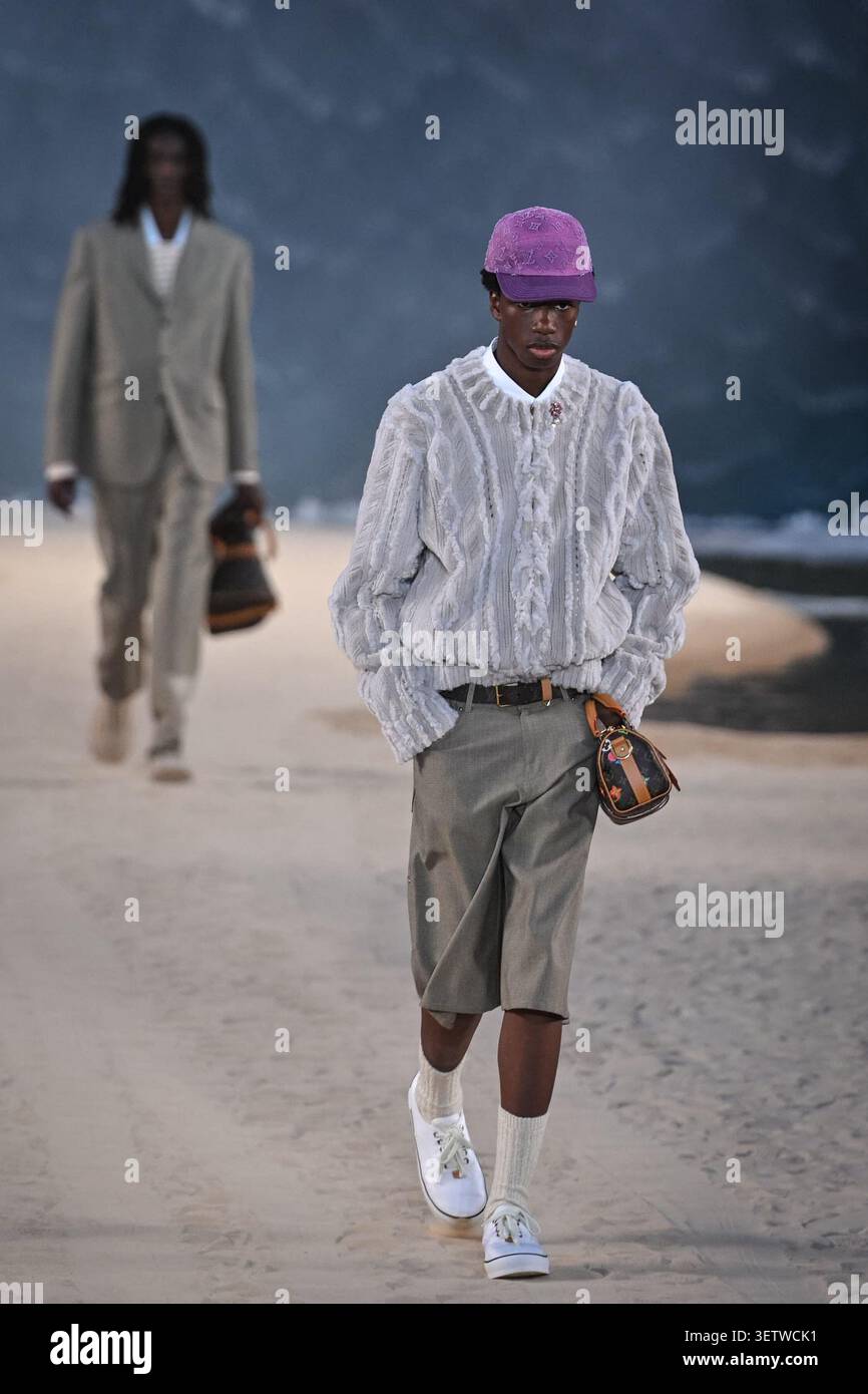 A model walks the runway the Spring/Summer 2027 collection by US ...