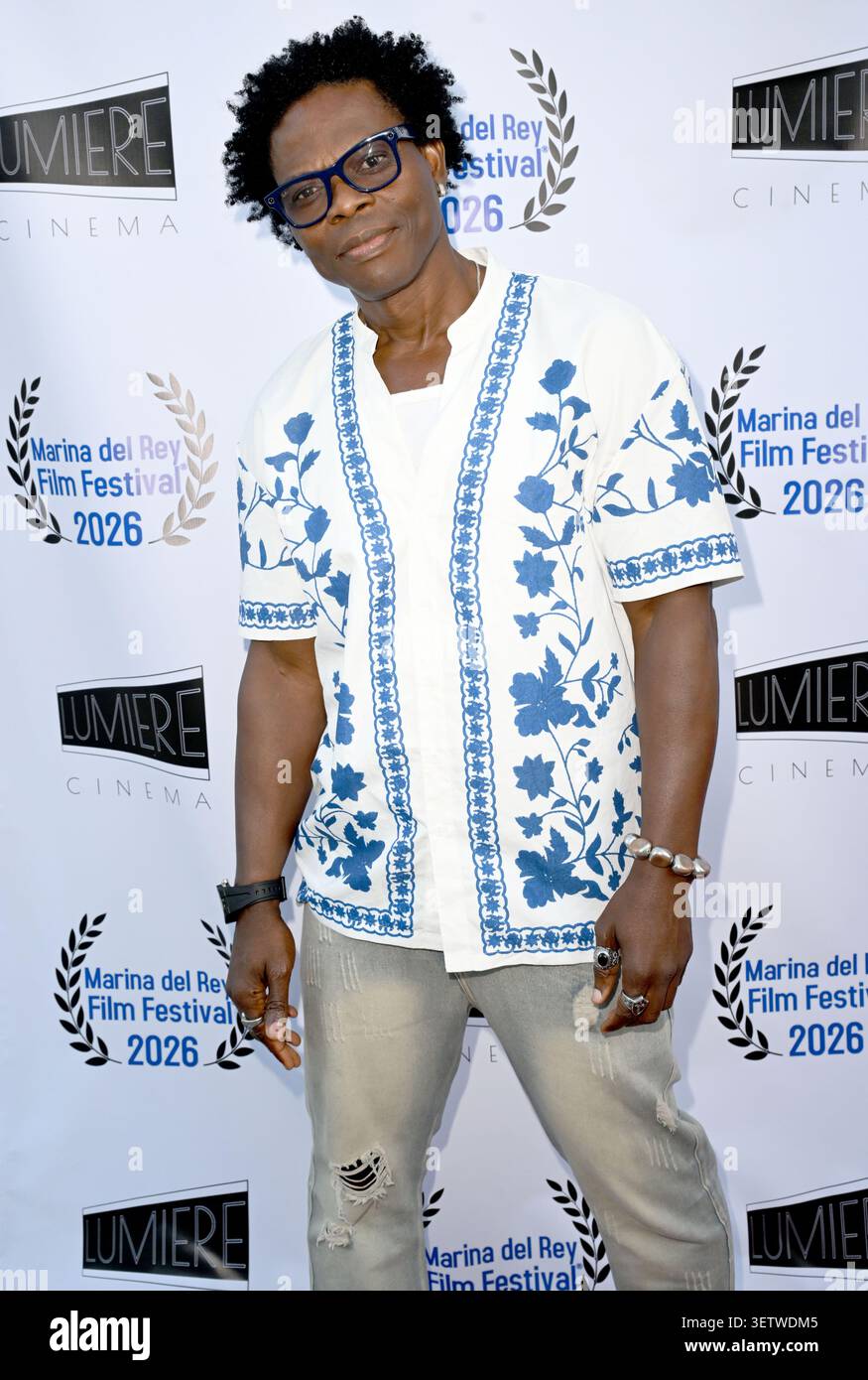 Actor Serge Tagro attends "American Spark" held at Lumiere Music Hall ...