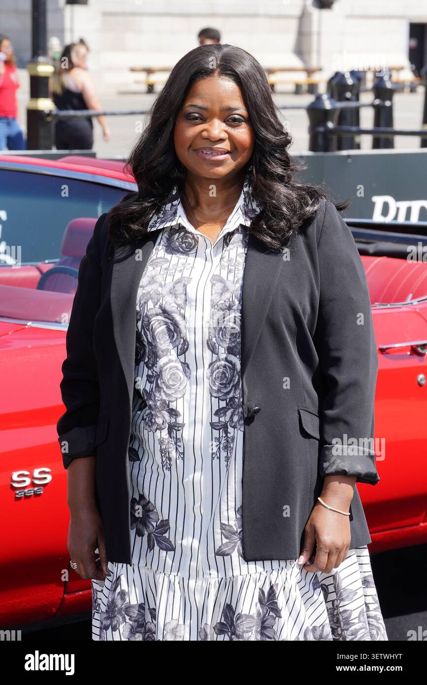 Octavia Spencer during a photocall for Ride Or Die, in Trafalgar Square ...