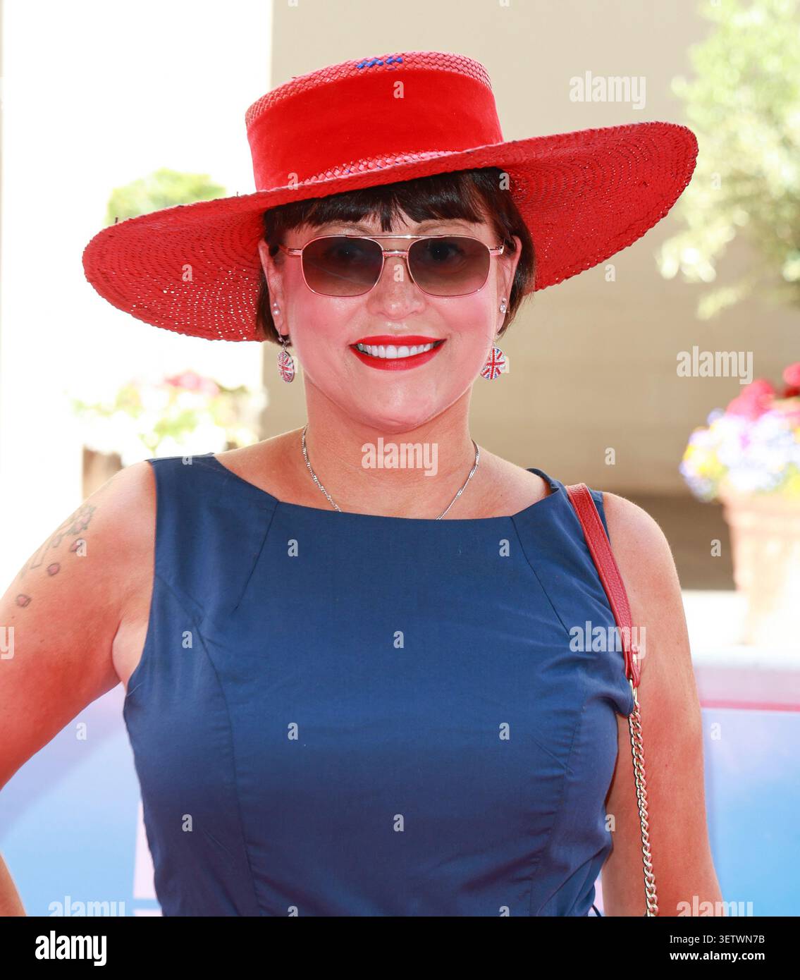 Caroline Monk seen attending the TRIC Awards 2026 at Grosvenor House in ...
