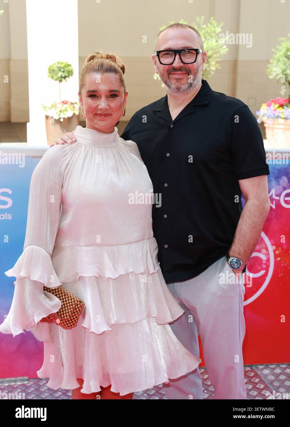 Alice Haig and Alex Walkinshaw seen attending the TRIC Awards 2026 at ...