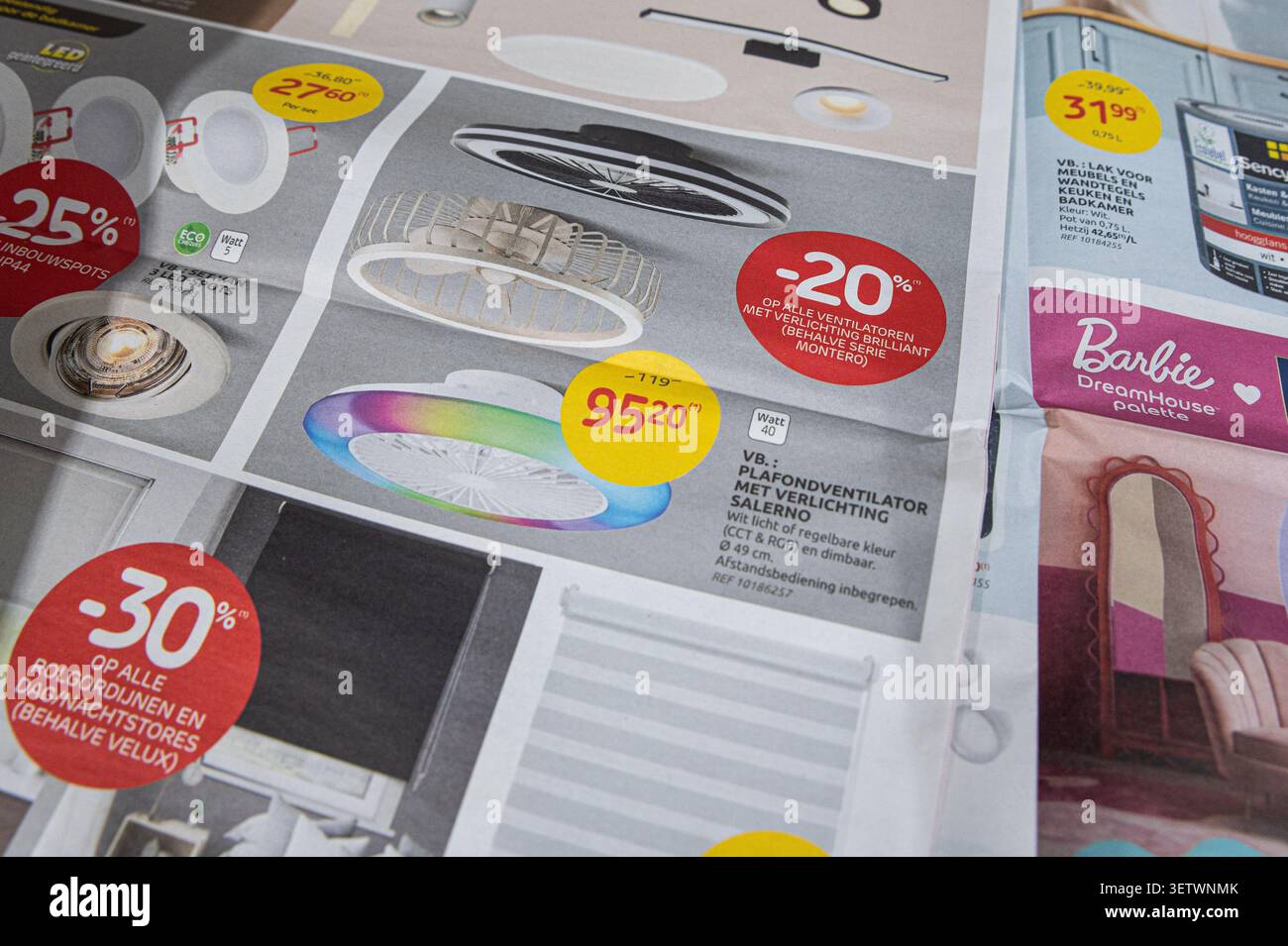 Promotions about An air conditioner pictured in a Brico shop in ...