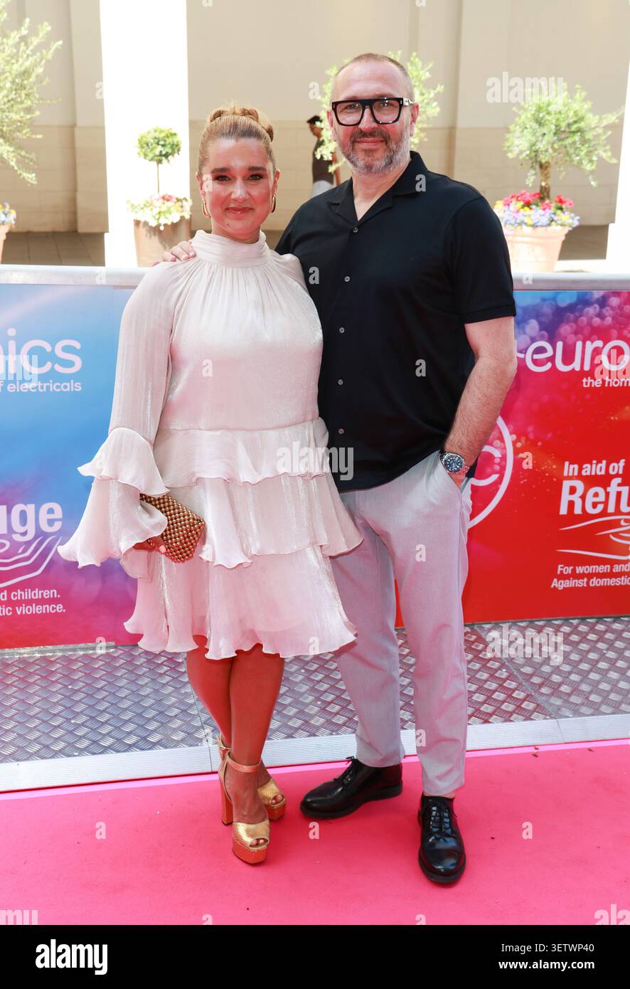 Alice Haig and Alex Walkinshaw seen attending the TRIC Awards 2026 at ...