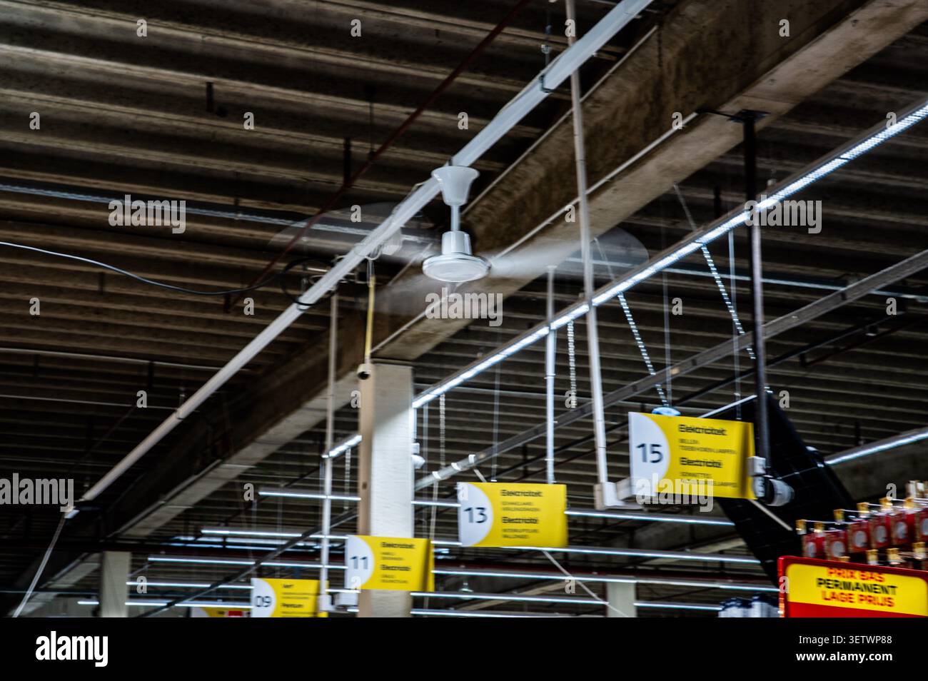 A ventilation fan pictured in a Brico shop in Brussels, Wednesday 24 ...
