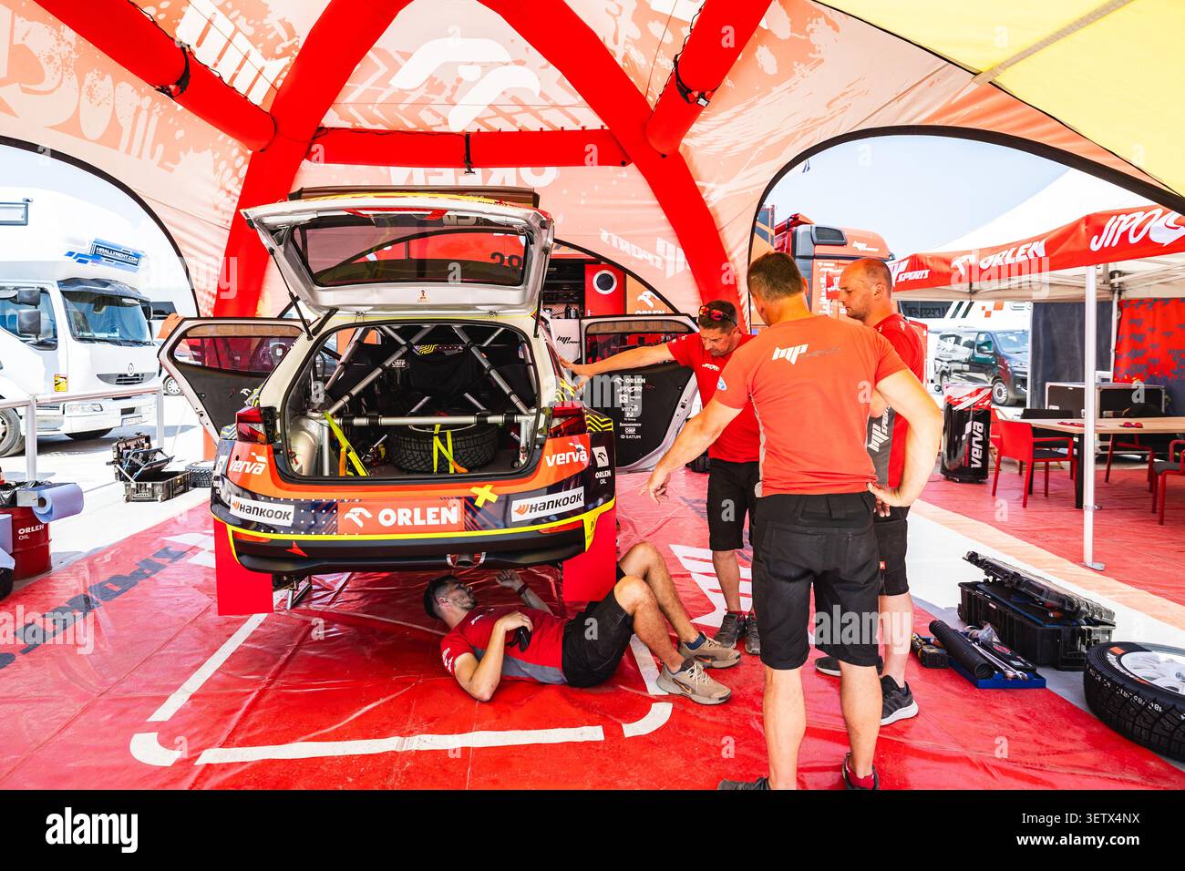 ambiance during the 2026 Acropolis Rally Greece, 8th round of the 2026 ...