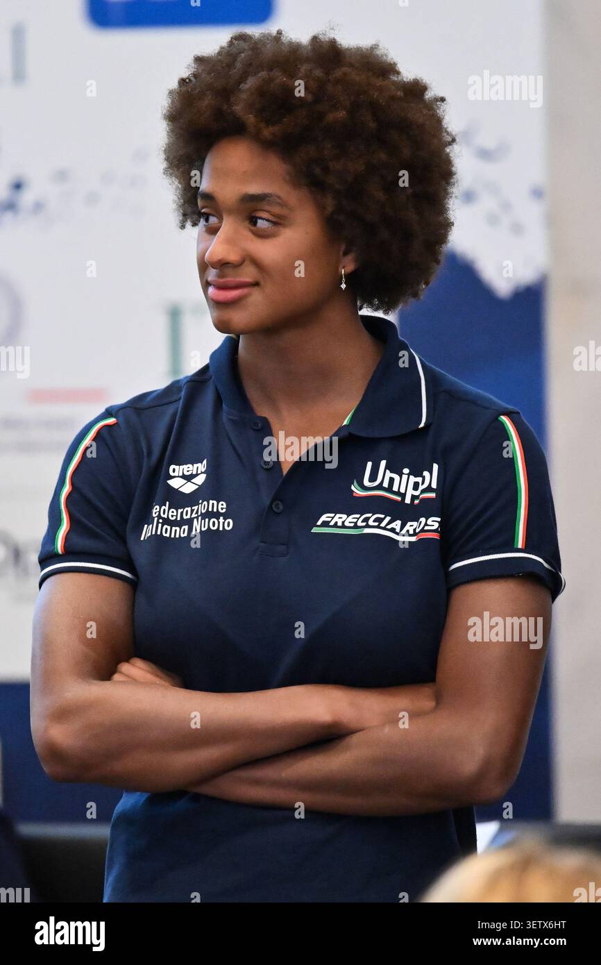 Sarah Curtis during the Press Conference for the presentation of the 62 ...