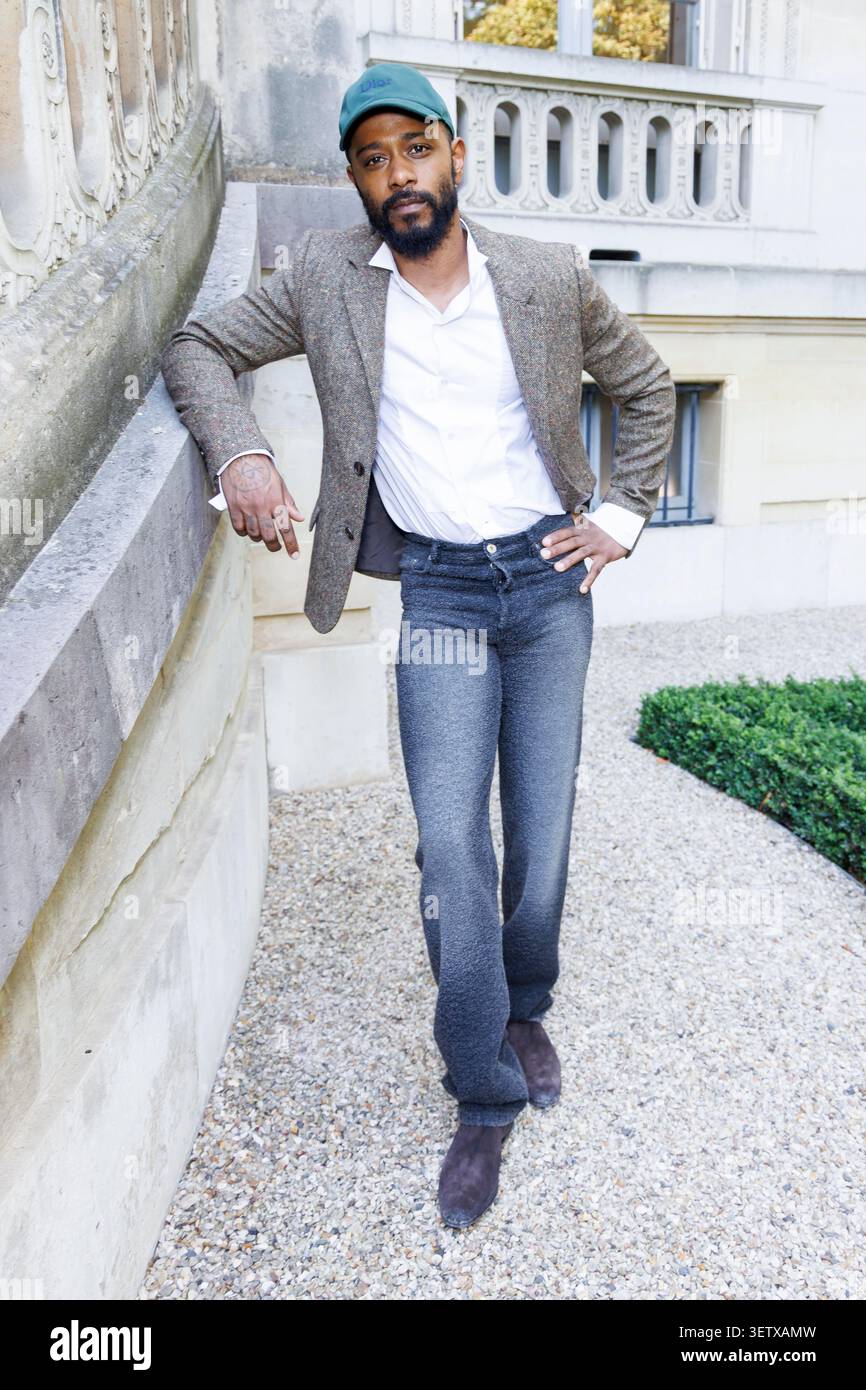 LaKeith Stanfield attends DIOR Menswear Spring-Summer 2027 runway ...