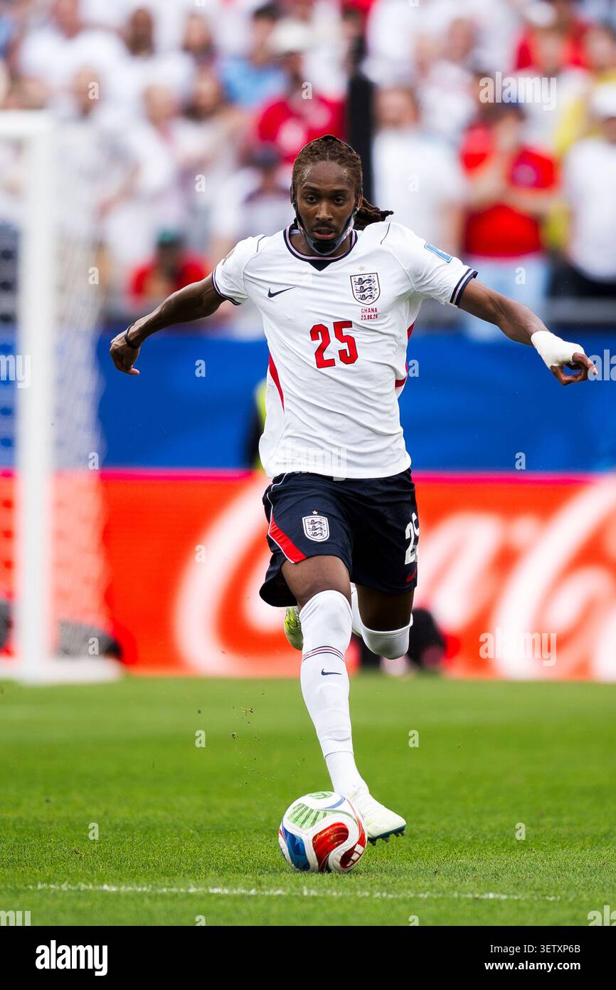 Djed Spence of England in action during the FIFA World Cup 2026 Group L ...