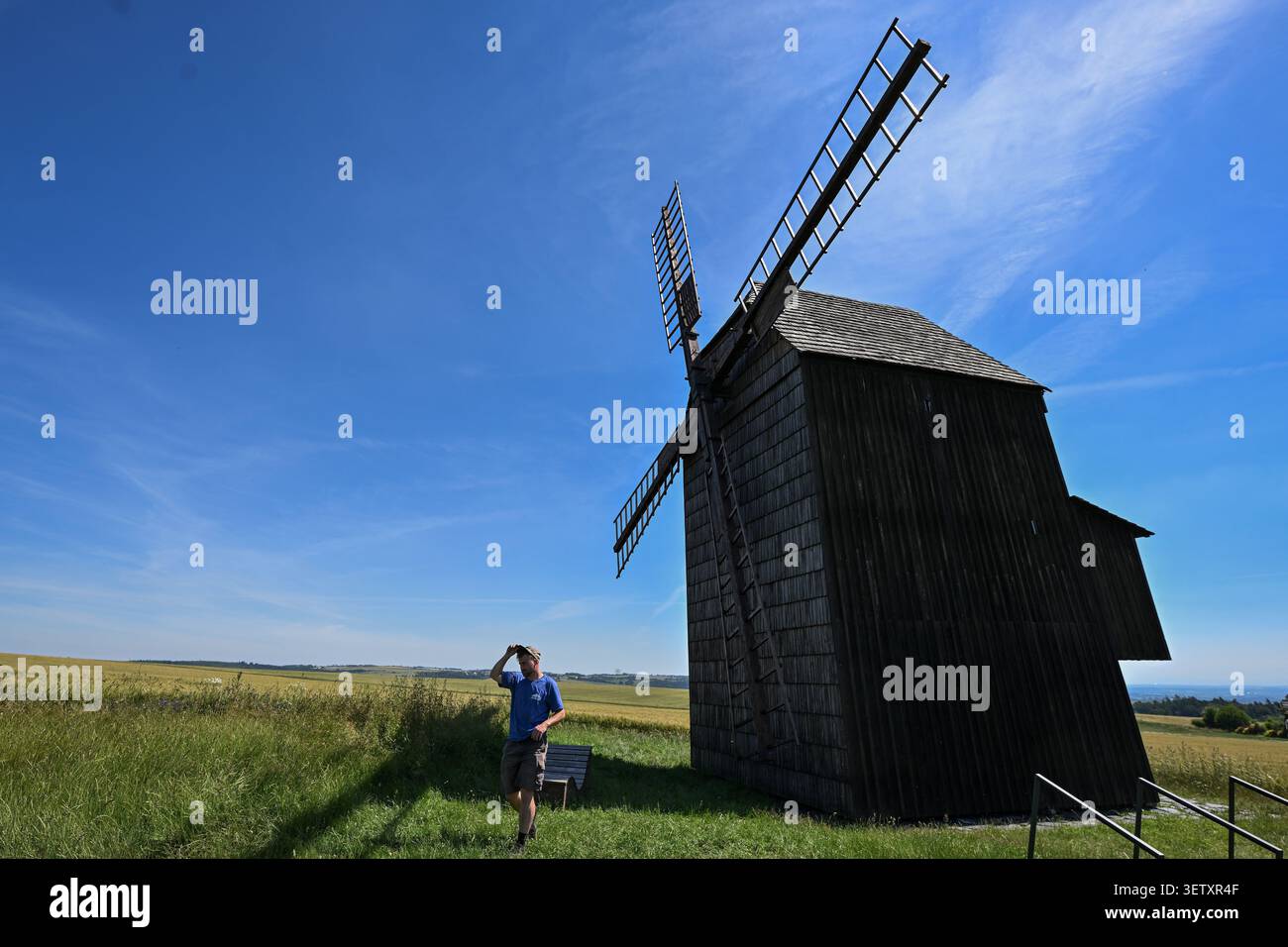 Testing of reconstructed windmill in Nove Dvory, BIlovec-Stara Ves ...