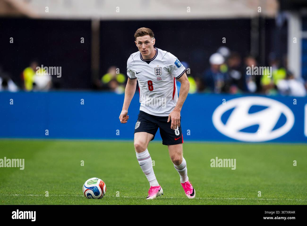 Elliot Anderson of England in action during the FIFA World Cup 2026 ...