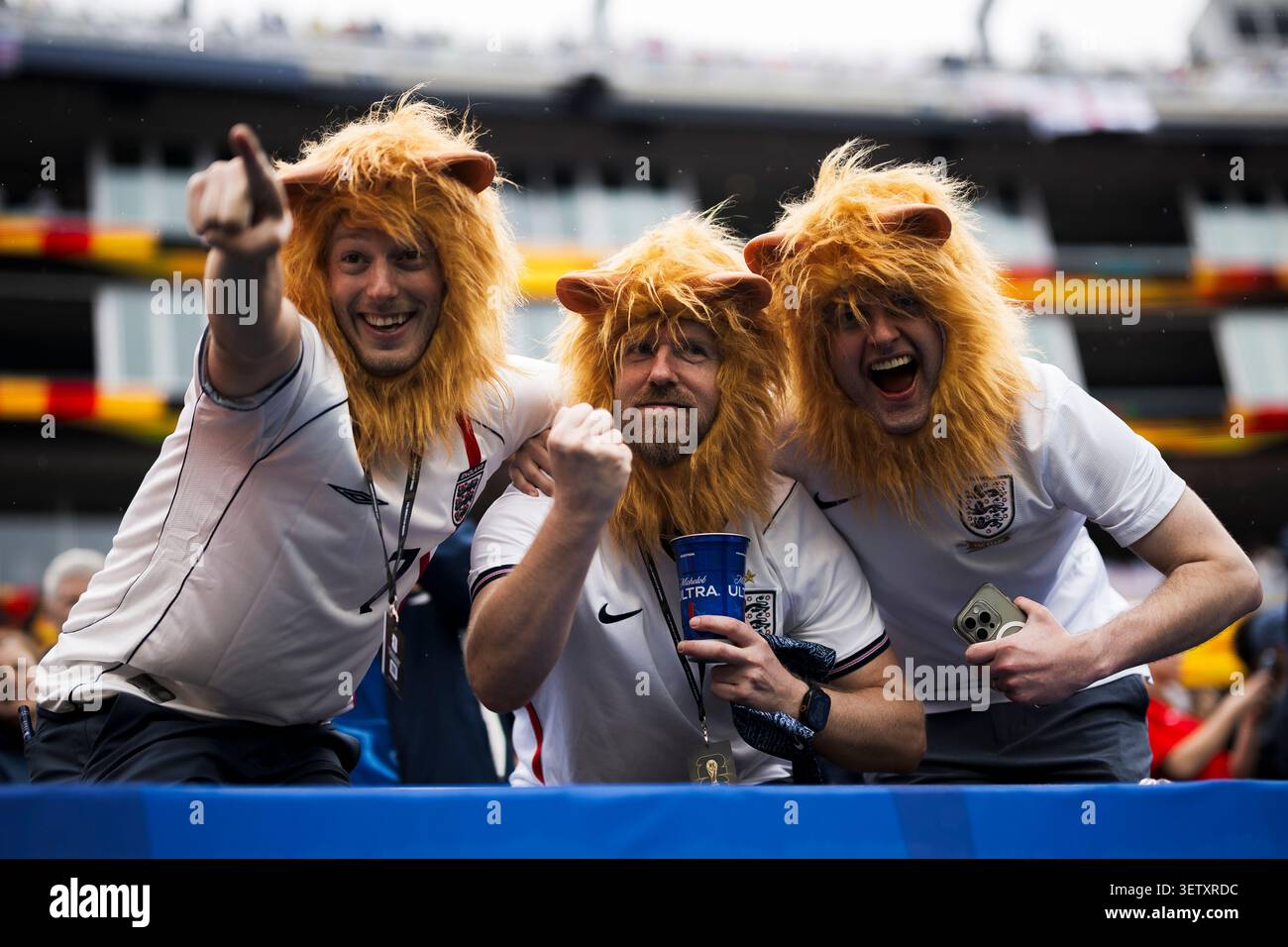 Fans of Englad show their support prior to the FIFA World Cup 2026 ...