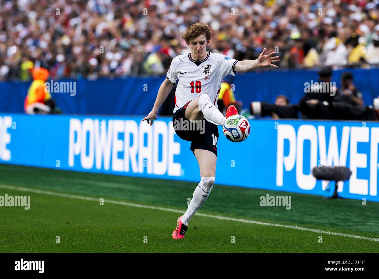 Anthony Gordon of England in action during the FIFA World Cup 2026 ...