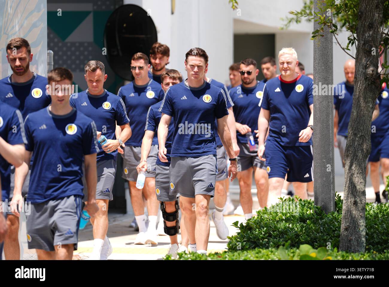Scotland's Scott McTominay (centre) ahead of the FIFA World Cup 2026 ...