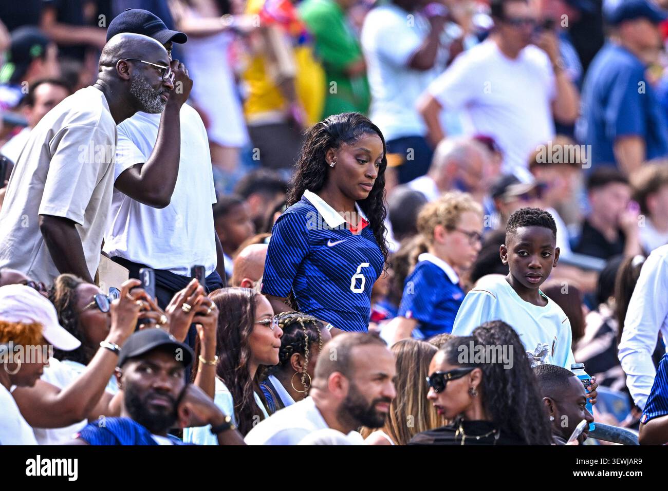 France's Manu KONE girlfriend, nicknamed Killadaone attends the FIFA ...
