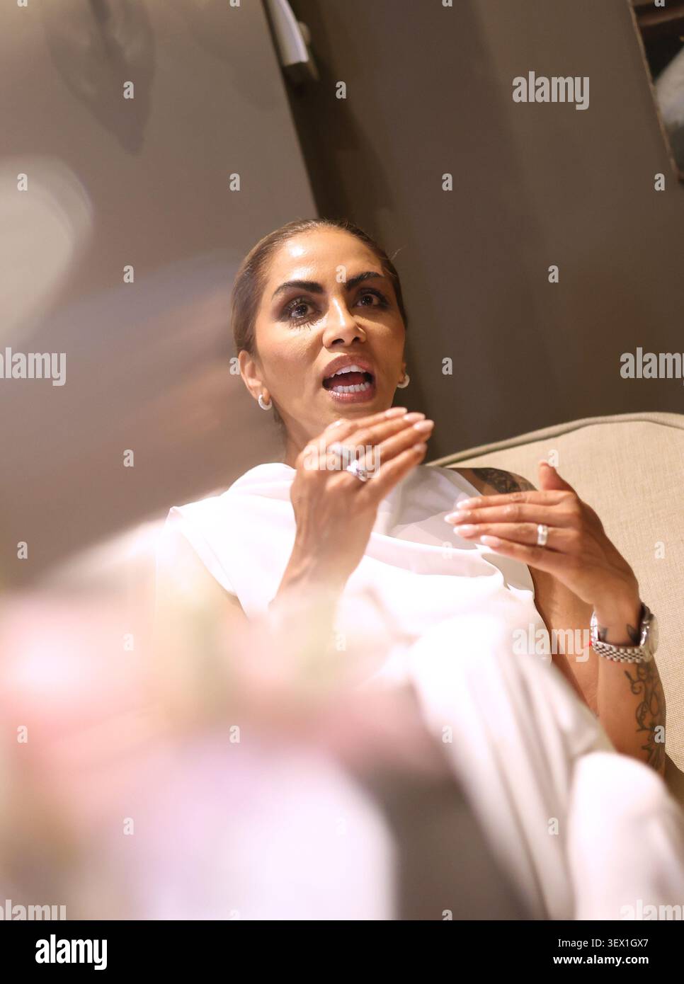 29 June 2026, Bavaria, Munich: Sabrina Setlur, a rapper and actress, is ...