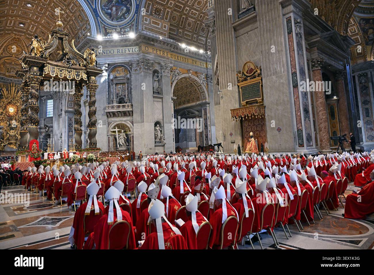 IPA86214917 - Italy, Rome, Vatican, June 29, 2026 Pope Leo XIV presides ...