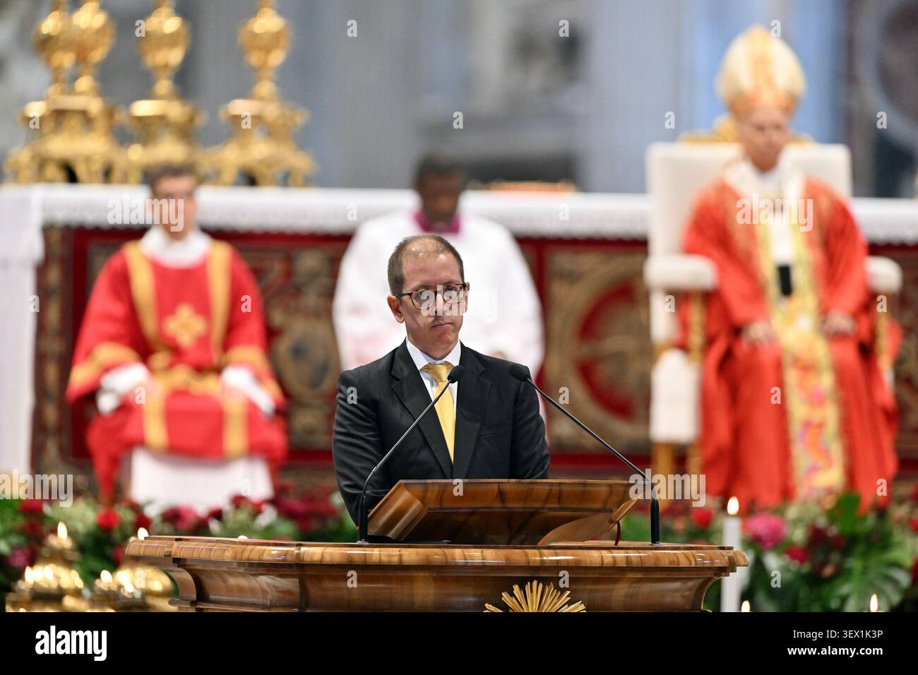 IPA86214919 - Italy, Rome, Vatican, June 29, 2026 Pope Leo XIV presides ...