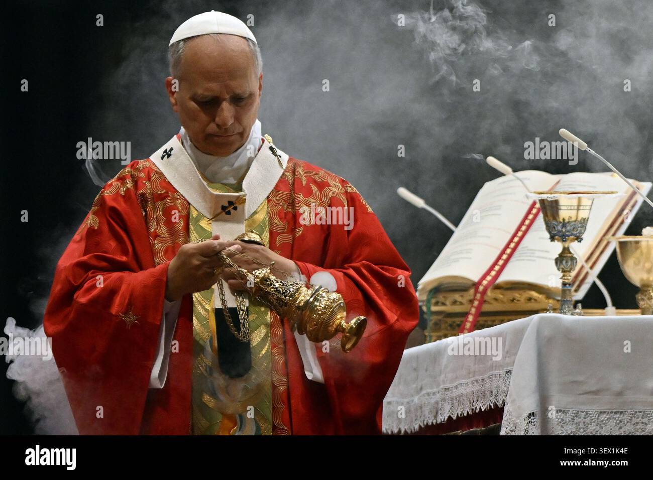 IPA86214956 - Italy, Rome, Vatican, June 29, 2026 Pope Leo XIV presides ...