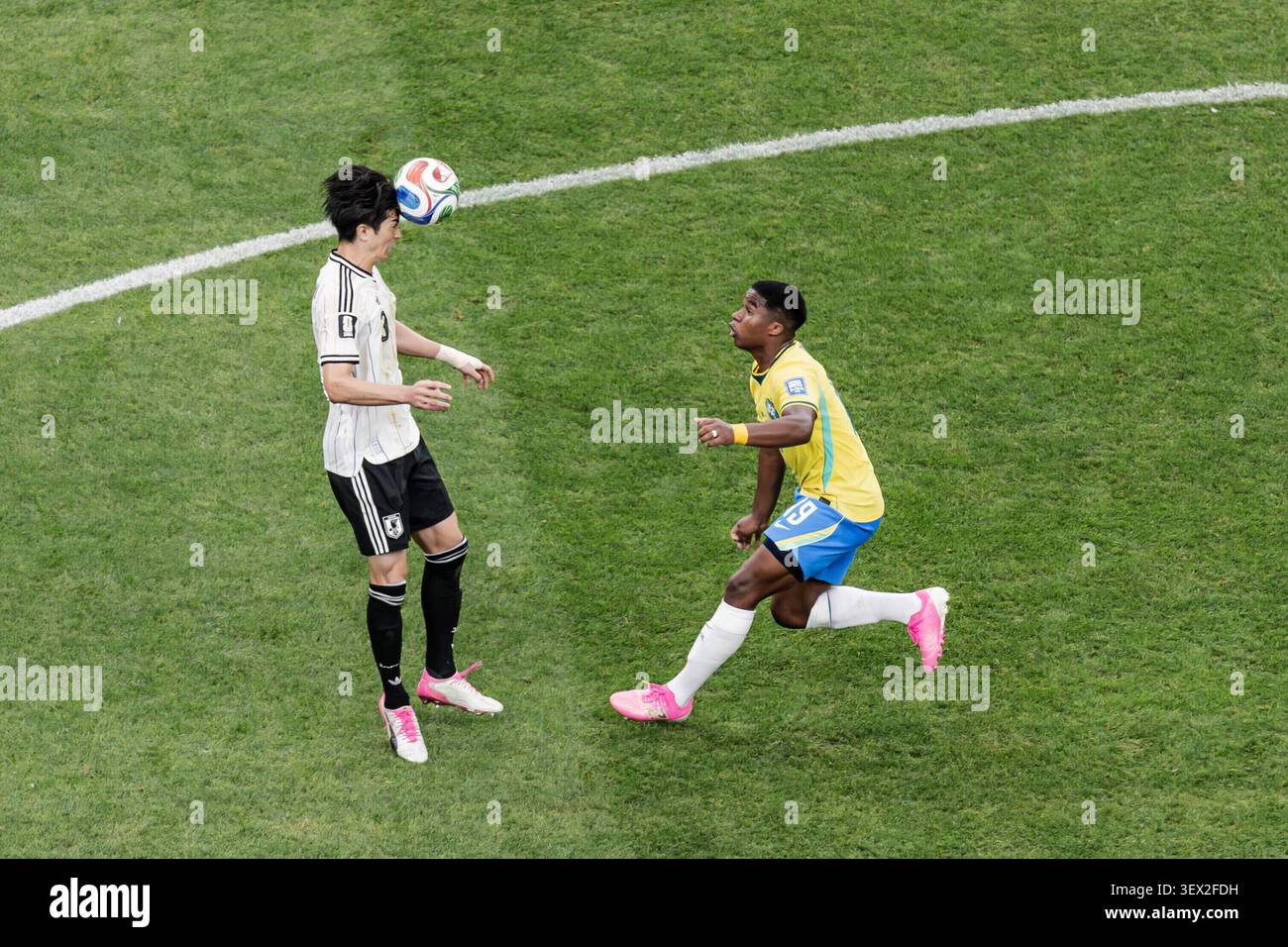 HOUSTON, TX - 29.06.2026: BRASIL X JAPÃ£O - Endrick, during the match ...