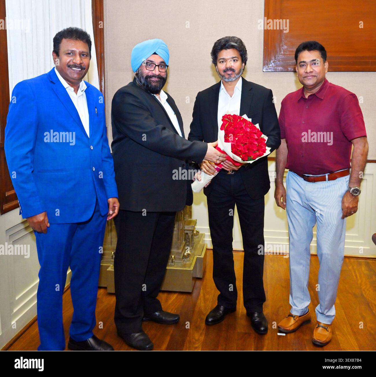 Indian Oil Corporation Chairman (2nd Left) and GM HR Premkumar (R) made ...